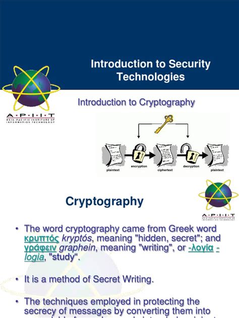 lec 7 intro to cryptography pdf cryptography encryption