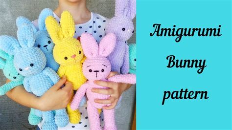 How To Crochet An Amigurumi Bunny Rabbit Part 2 YouTube