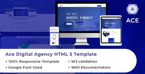 Marketing Agency Website Template A Simplistic One Page Psd Template
