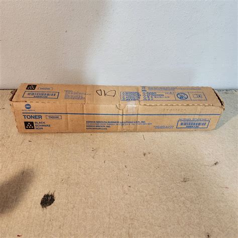 Konica Minolta TN 324K A8DA130 Genuine Laser Toner Cartridge Black