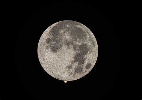 La Luna Ocultar Marte Y Se Ver A Simple Vista