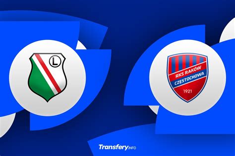 Ekstraklasa Składy na Legia Warszawa Raków Częstochowa OFICJALNIE