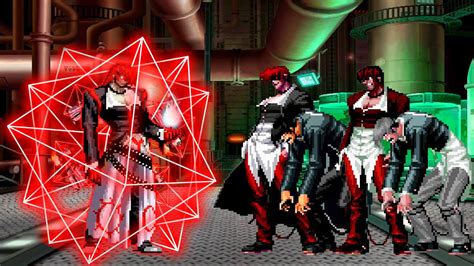 KOF Mugen Destructive God Vs Orochi Iori Team YouTube