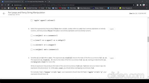 python week 4 quiz answers learn to program youtube