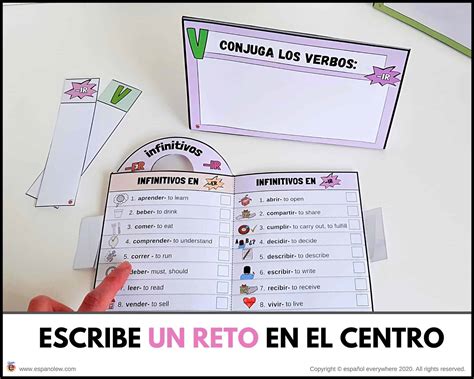 cómo enseñar la conjugación ejercicios de verbos actividades de
