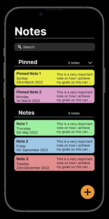 A Simple Notes App Using Flutter