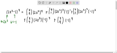 solved use the binomial theorem to expand each binomial and express the result in simplified