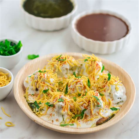 Dahi Papdi Chaat Indian Street Food Recipe Flavours Treat