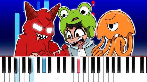 Garten Of Banban El Abismo Simba Song Piano Tutorial Youtube