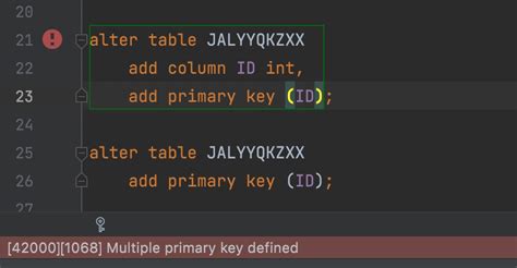 mysql表删除主键和新增主键 mysql drop primary key csdn博客