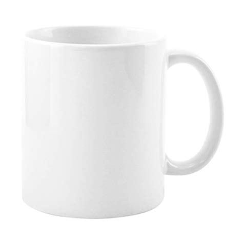 Caneca de Cerâmica Branca Classe AAA para Sublimação 325ml
