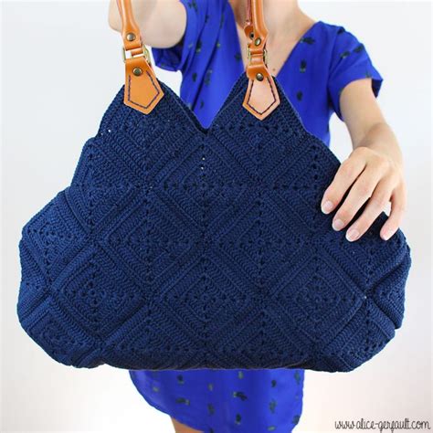 Tuto Sac Main Granny Squares Au Crochet Diy Par Alice Gerfault