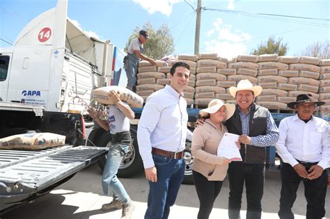 Entrega Gobernador David Monreal Apoyos Para El Mejoramiento De