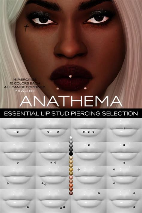 33 Coolest Sims 4 Piercings To Give Your Sims An Edgy Look Must Have