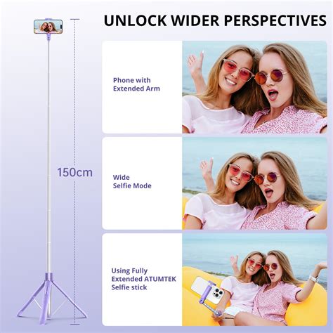 Snapklik Atumtek Selfie Stick Tripod All In One Extendable