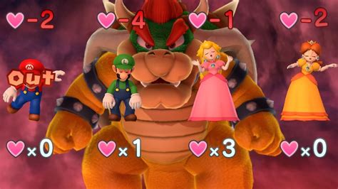 Mario Party Bowser Party Whimsical Waters Mario Luigi Peach