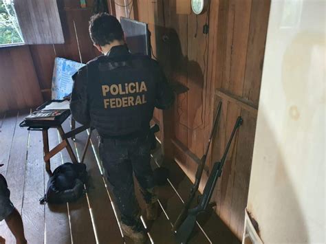 Policia Federal Realiza Opera O Em Terra Ind Gena Em Boca Do Acre