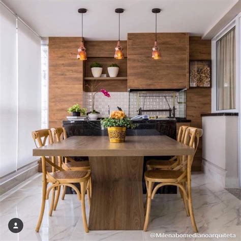 Varanda gourmet 110 espaços diferentes para você se inspirar Kitchen