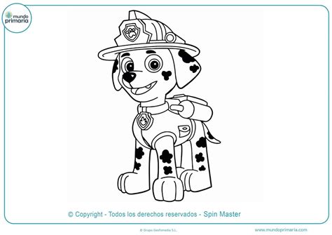 Dibujos De La Patrulla Canina Para Colorear Imprimir Gratis
