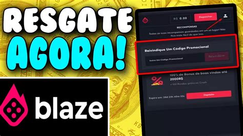 SEJA RÁPIDO CÓDIGO PROMOCIONAL BLAZE PARA GANHAR RODADAS GRÁTIS E