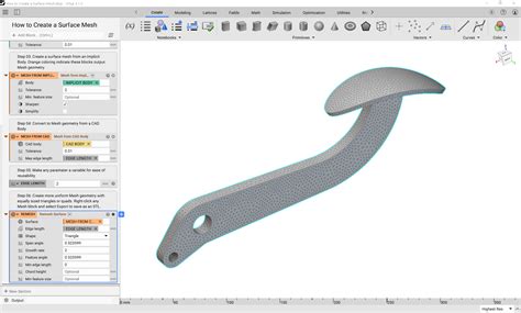 How To Create A Surface Mesh Ntop
