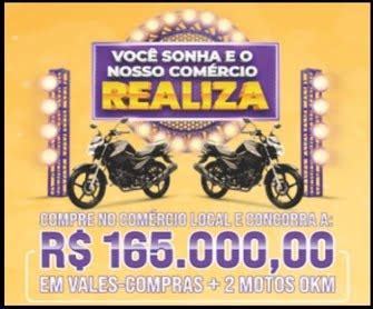 Promoção ACEOC Osvaldo Cruz 2024 Motos e Vales Compras Participar