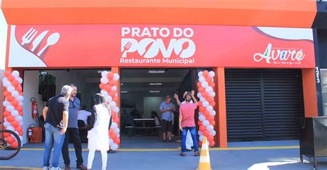 Restaurante Municipal Prato do Povo é inaugurado em Avaré Jornal In