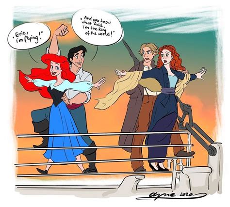 37k Likes 90 Comments Alex Pick Apicollodraws On Instagram Ariel And Eric Making Fun Of