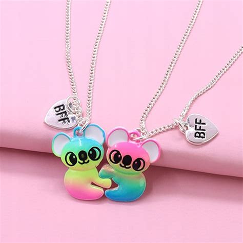 NASZYJNIK PRZYJAŹNI best fiends BFF MISIE komplet 11289965145 Allegro pl