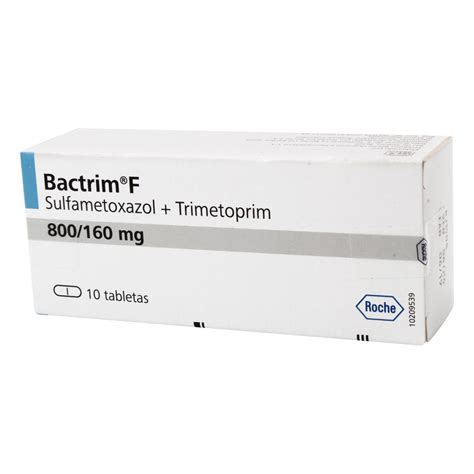 Bactrim F 160 800 Mg 10 Tabletas Farmaprime