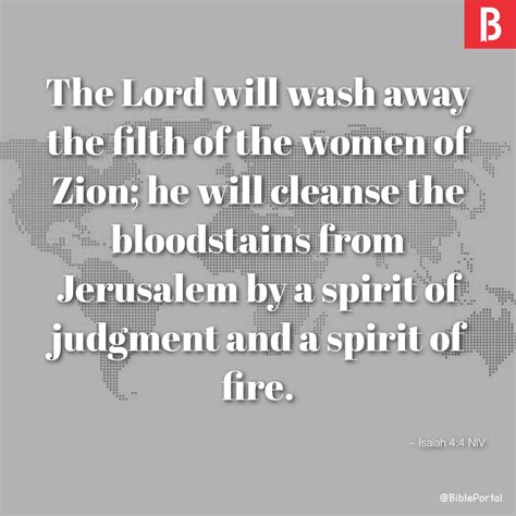 Isaiah 4 4 NIV Bible Study Meaning Images Commentaries
