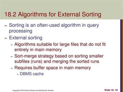 ppt chapter 18 strategies for query processing powerpoint presentation id 266352