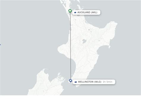 Direct Non Stop Flights From Auckland To Wellington Schedules
