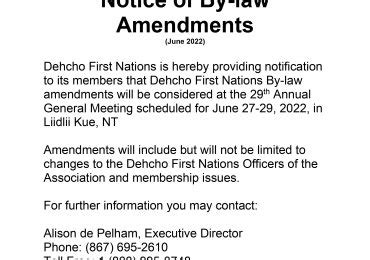 Home Dehcho First Nations