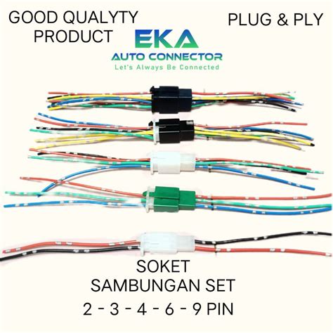 Jual Socket Sambungan Pin Pin Pin Pin Pin Soket Sambungan