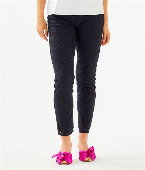 LILLY PULITZER 28 KELLY LACE SKINNY ANKLE PANT Lillypulitzer Cloth