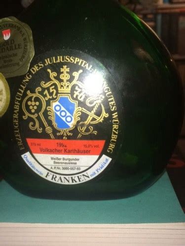 Juliusspital Volkacher Karthäuser Weisser Burgunder Beerenauslese