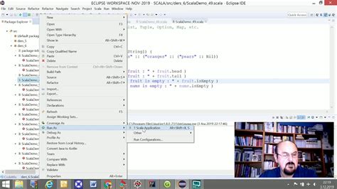 Scala By Using ECLIPSE IDE Lesson 6 YouTube