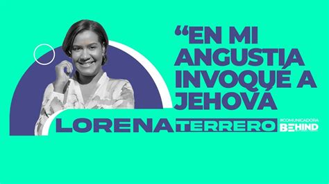 En Mi Angustia Invoqu A Jehov By Lorena Terrero Youtube