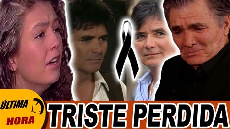 𝗟𝗨𝗧𝗢 𝗘𝗡 𝗘𝗟 𝗘𝗦𝗣𝗘𝗖𝗧𝗔𝗖𝗨𝗟𝗢Falleció FAMOSO VILLANO de Marimar Alfonso