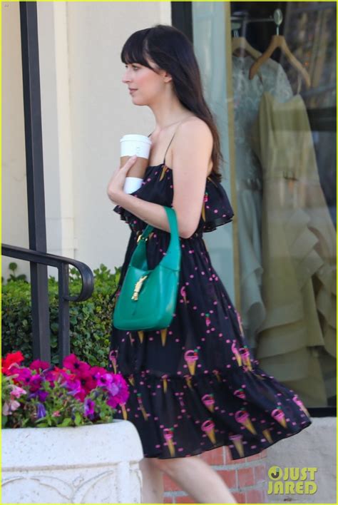 Dakota Johnson Shoots A Summer Fied Commercial For Gucci In LA Photo