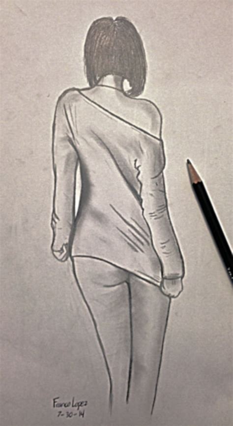 Girl Body Sketch At PaintingValley Explore Collection Of Girl