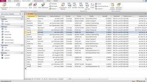 Datenbanken Mit Microsoft Access Lernen Externe Daten Aus Excel