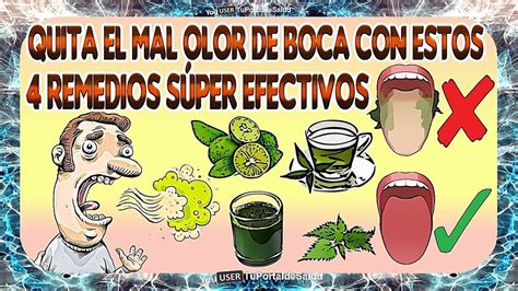 MAL ALIENTO Aprende A Quitar El Mal Olor De Boca Con Estos 4 Remedios
