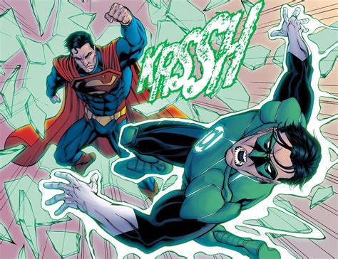 Green Lantern Superman