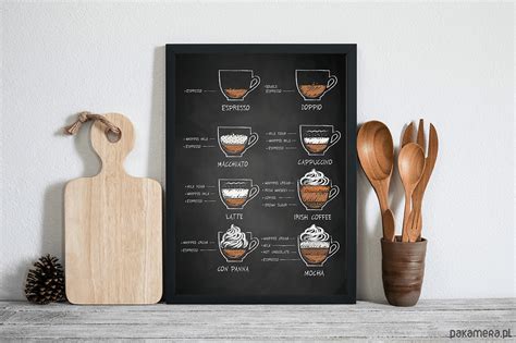 Plakat z kawą grafika kawa COFFEE TIME Pakamera pl