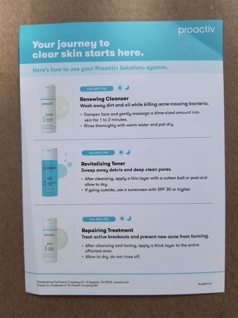 Proactiv Solution Step Acne Treatment System Day Starter Pack