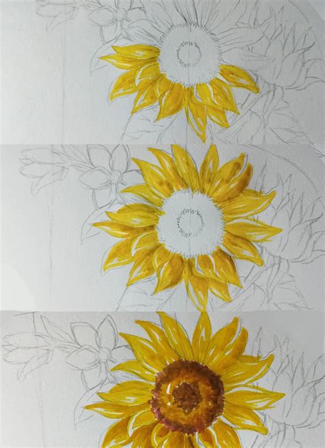 Top 92 Imagen Pintar Un Girasol Paso A Paso Abzlocal Mx