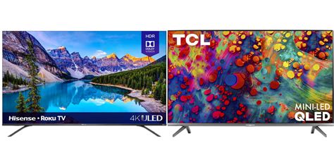 Hisense Vs TCL Roku TV 2021 Comparing Roku TV Brands Compare