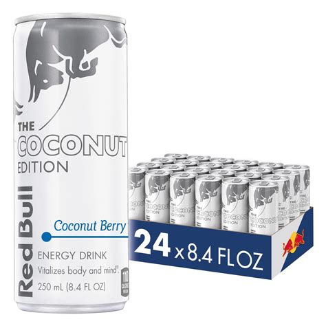 Red Bull Energy Drink Coconut Edition Coconut Berry 8 4 Fl Oz 24